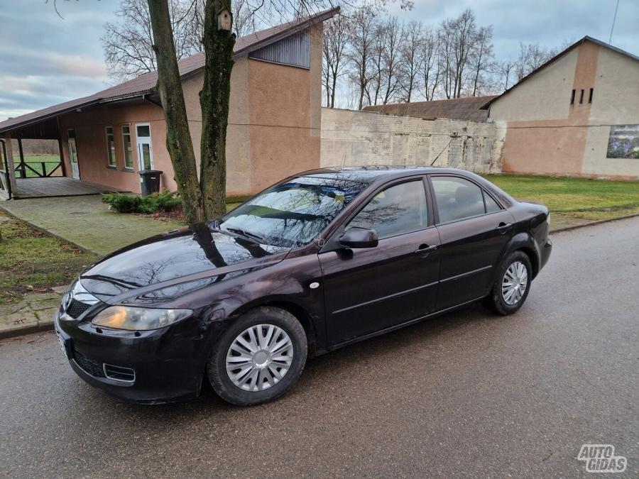 Violet Mazda 6 2008 in Ukmerge, with an engine capacity of 1.80 L and mileage of 178 thousand km for 500 €, photo 2 on AUTOMOTO.COM.LV