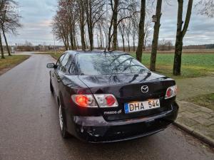 Violet Mazda 6 2008 in Ukmerge, with an engine capacity of 1.80 L and mileage of 178 thousand km for 500 €, photo 4 on AUTOMOTO.COM.LV