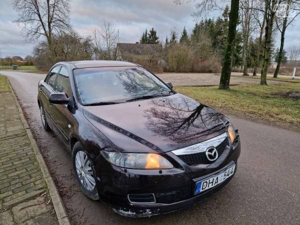 Violet Mazda 6 2008 in Ukmerge, with an engine capacity of 1.80 L and mileage of 178 thousand km for 500 €, photo 8 on AUTOMOTO.COM.LV