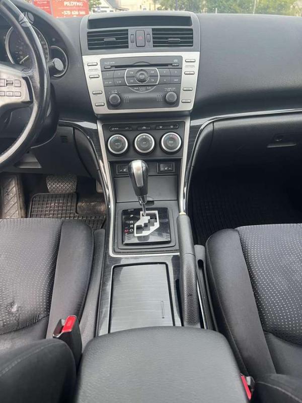 Violet Mazda 6 2008 in Alytus, with an engine capacity of 1.99 L and mileage of 353 thousand km for 2500 €, photo 10 on AUTOMOTO.COM.LV