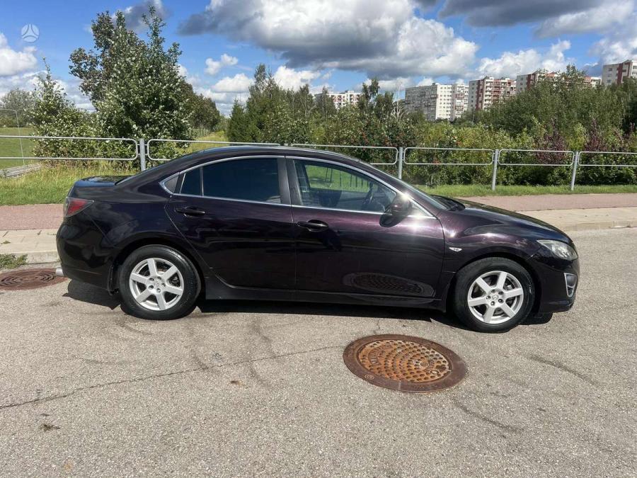 Violet Mazda 6 2009 in Vilnius, with an engine capacity of 1.99 L and mileage of 323 thousand km for 3000 €, photo 5 on AUTOMOTO.COM.LV
