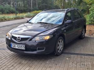 Фиолетовый Мазда 6 2007 в Вентспилс, объемом двигателя 2.00 л и пробегом 203 тыс. км за 550 €, фото 3 на AUTOMOTO.COM.LV
