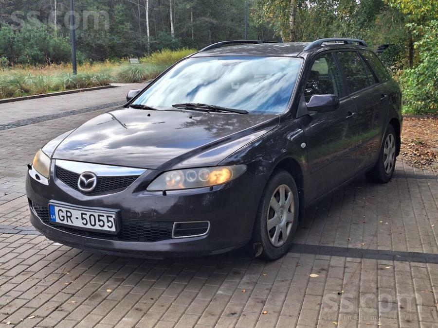 Фиолетовый Мазда 6 2007 в Вентспилс, объемом двигателя 2.00 л и пробегом 203 тыс. км за 550 €, фото 3 на AUTOMOTO.COM.LV