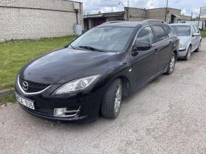 Violets Mazda 6 2008 Kauņa, ar dzinēja tilpumu 2.00 L un nobraukumu 300 tūkst. km par 800 €, foto  vietnē AUTOMOTO.COM.LV