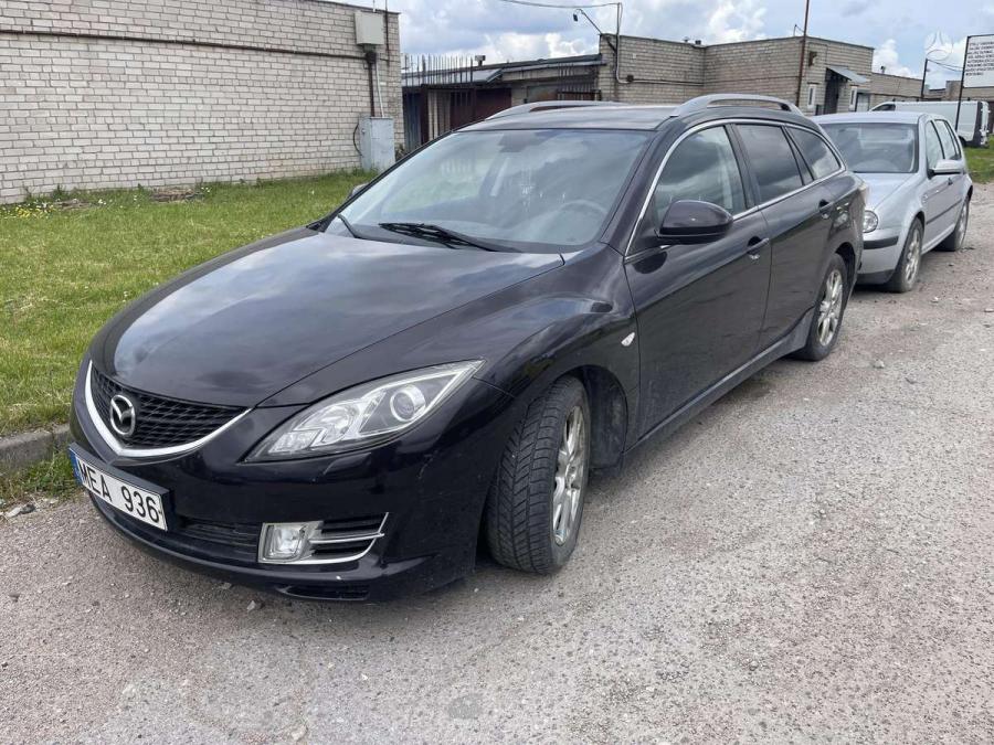 Violets Mazda 6 2008 Kauņa, ar dzinēja tilpumu 2.00 L un nobraukumu 300 tūkst. km par 800 €, foto 1 vietnē AUTOMOTO.COM.LV