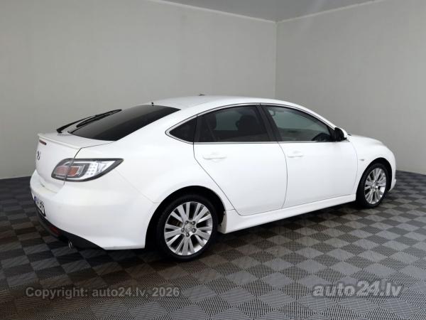 White Mazda 6 2008 in Tallinn, with an engine capacity of 2.50 L and mileage of 236 thousand km for 2199 €, photo 3 on AUTOMOTO.COM.LV