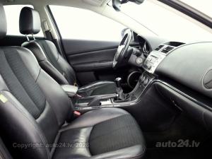 White Mazda 6 2008 in Tallinn, with an engine capacity of 2.50 L and mileage of 236 thousand km for 2199 €, photo 6 on AUTOMOTO.COM.LV