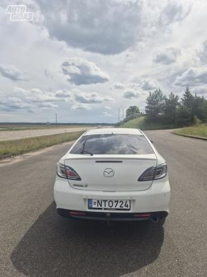 Balts Mazda 6 2008 Trakai, ar dzinēja tilpumu 2.00 L un nobraukumu 408 tūkst. km par 3900 €, foto 4 vietnē AUTOMOTO.COM.LV