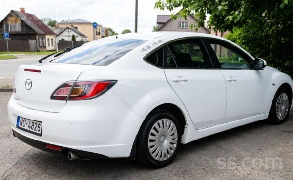 Balts Mazda 6 2008 Daugavpils, ar dzinēja tilpumu 2.00 L un nobraukumu 258 tūkst. km par 1900 €, foto 5 vietnē AUTOMOTO.COM.LV