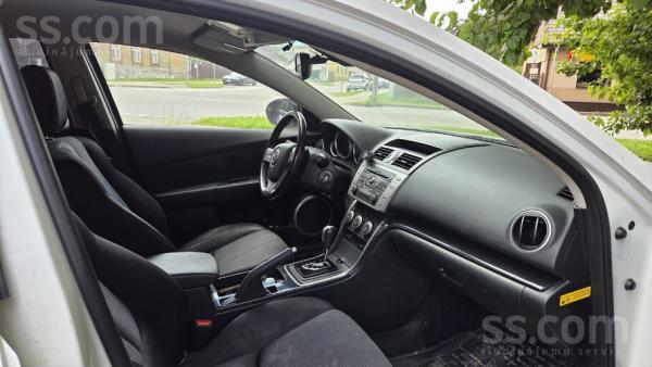 Balts Mazda 6 2008 Daugavpils, ar dzinēja tilpumu 2.00 L un nobraukumu 258 tūkst. km par 1900 €, foto 6 vietnē AUTOMOTO.COM.LV