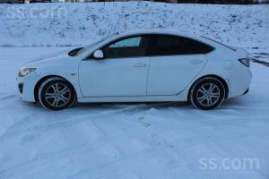 White Mazda 6 2009 in Madona, with an engine capacity of 2.00 L and mileage of 175 thousand km for 2000 €, photo 2 on AUTOMOTO.COM.LV