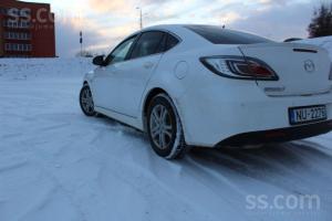 White Mazda 6 2009 in Madona, with an engine capacity of 2.00 L and mileage of 175 thousand km for 2000 €, photo 6 on AUTOMOTO.COM.LV