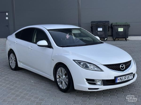 Мазда 6 2009 в Шяуляй на AUTOMOTO.COM.LV Белый Мазда 6 2009 в Шяуляй, объемом двигателя 2.20 л и пробегом 370 тыс. км за 1700 €, фото 6 на AUTOMOTO.COM.LV