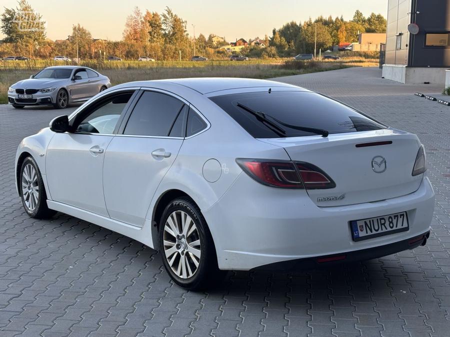 Balts Mazda 6 2009 Šauļi, ar dzinēja tilpumu 2.20 L un nobraukumu 370 tūkst. km par 1700 €, foto 8 vietnē AUTOMOTO.COM.LV