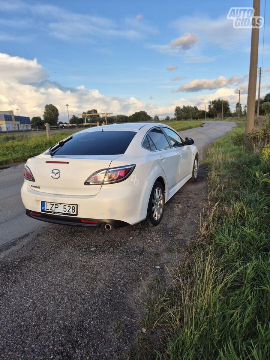 White Mazda 6 2011 in Klaipeda, with an engine capacity of 2.20 L and mileage of 355 thousand km for 2500 €, photo 7 on AUTOMOTO.COM.LV