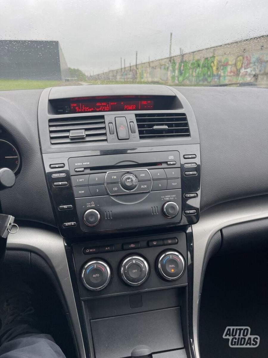 Balts Mazda 6 2012 Kauņa, ar dzinēja tilpumu 2.20 L un nobraukumu 293 tūkst. km par 2150 €, foto 10 vietnē AUTOMOTO.COM.LV