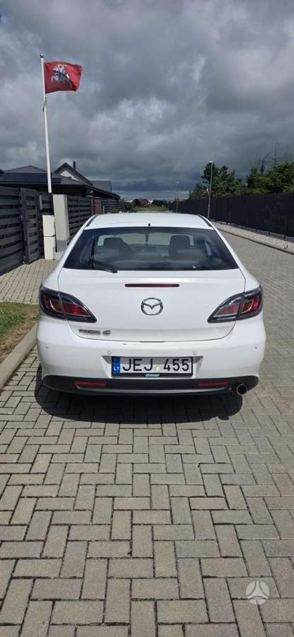 Balts Mazda 6 2012 Klaipėda, ar dzinēja tilpumu 1.80 L un nobraukumu 179 tūkst. km par 3300 €, foto 5 vietnē AUTOMOTO.COM.LV