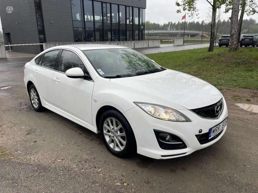 Balts Mazda 6 2012 Kauņa, ar dzinēja tilpumu 2.18 L un nobraukumu 293 tūkst. km par 1950 €, foto 3 vietnē AUTOMOTO.COM.LV