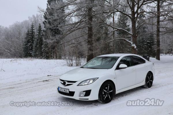 White Mazda 6 2008 in Rapla, with an engine capacity of 2.50 L and mileage of 221 thousand km for 2500 €, photo 1 on AUTOMOTO.COM.LV