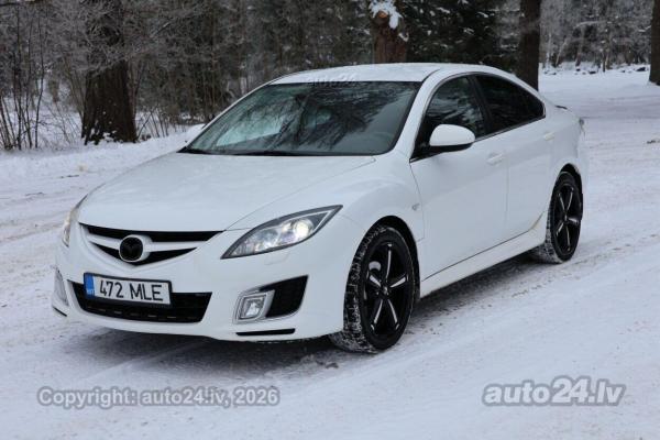 White Mazda 6 2008 in Rapla, with an engine capacity of 2.50 L and mileage of 221 thousand km for 2500 €, photo 2 on AUTOMOTO.COM.LV