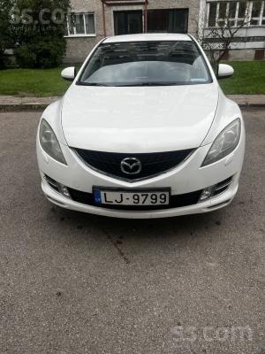 White Mazda 6 2008 in Jurmala, with an engine capacity of 2.00 L and mileage of 306 thousand km for 2700 €, photo  on AUTOMOTO.COM.LV
