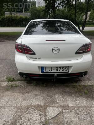 Белый Мазда 6 2008 в Юрмала, объемом двигателя 2.00 л и пробегом 306 тыс. км за 2700 €, фото 8 на AUTOMOTO.COM.LV