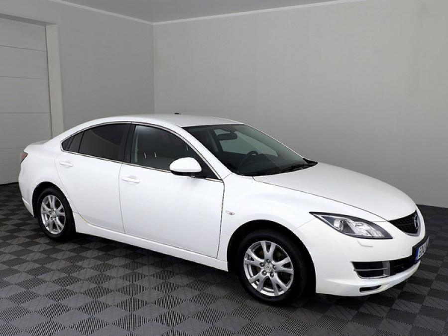White Mazda 6 2008 in Tallinn, with an engine capacity of 1.80 L and mileage of 399 thousand km for 999 €, photo 1 on AUTOMOTO.COM.LV