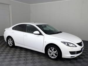 White Mazda 6 2008 in Tallinn, with an engine capacity of 1.80 L and mileage of 399 thousand km for 999 €, photo  on AUTOMOTO.COM.LV