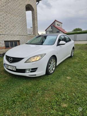 Balts Mazda 6 2009 Kauņa, ar dzinēja tilpumu 2.00 L un nobraukumu 429 tūkst. km par 1800 €, foto  vietnē AUTOMOTO.COM.LV