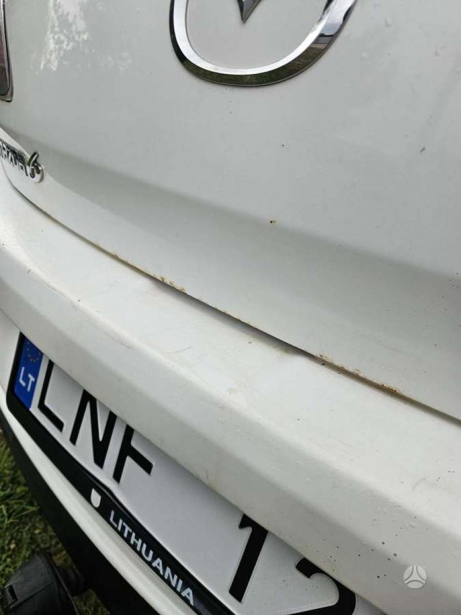 Balts Mazda 6 2009 Kauņa, ar dzinēja tilpumu 2.00 L un nobraukumu 429 tūkst. km par 1800 €, foto 6 vietnē AUTOMOTO.COM.LV