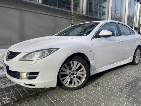 Balts Mazda 6 2010 Viļņa, ar dzinēja tilpumu 2.00 L un nobraukumu 300 tūkst. km par 2300 €, foto 1 vietnē AUTOMOTO.COM.LV