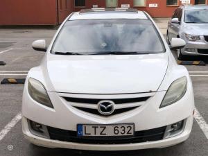Balts Mazda 6 2010 Klaipėda, ar dzinēja tilpumu 2.49 L un nobraukumu 178 tūkst. km par 1850 €, foto  vietnē AUTOMOTO.COM.LV