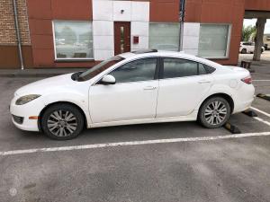 Balts Mazda 6 2010 Klaipėda, ar dzinēja tilpumu 2.49 L un nobraukumu 178 tūkst. km par 1850 €, foto 3 vietnē AUTOMOTO.COM.LV