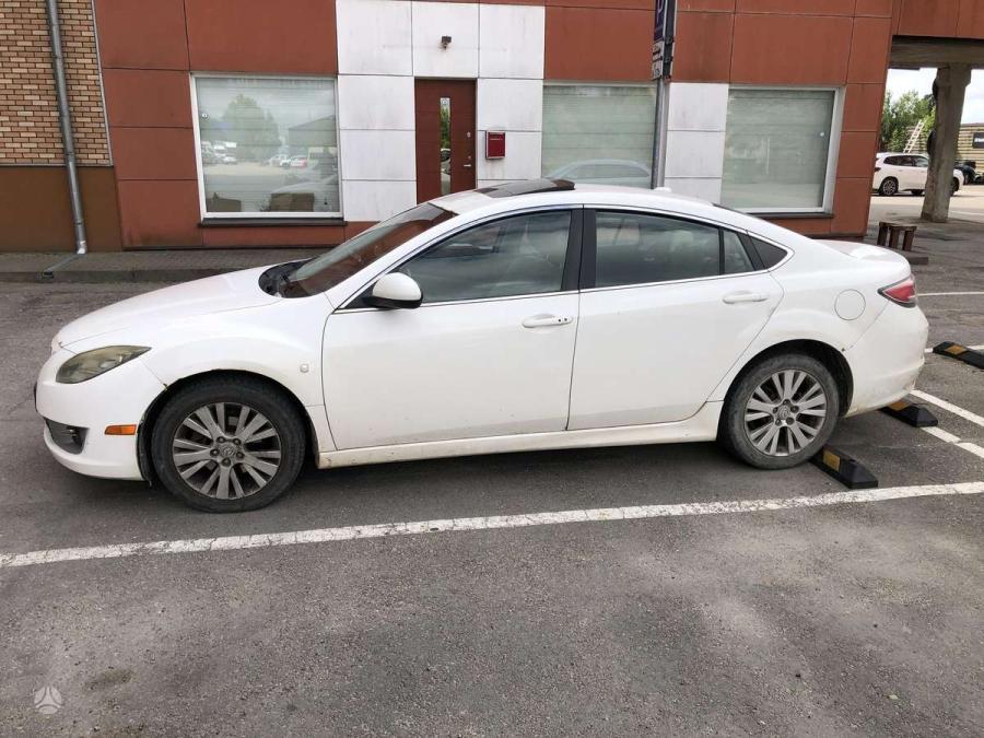 Balts Mazda 6 2010 Klaipėda, ar dzinēja tilpumu 2.49 L un nobraukumu 178 tūkst. km par 1850 €, foto 3 vietnē AUTOMOTO.COM.LV
