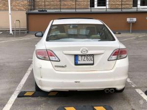 Balts Mazda 6 2010 Klaipėda, ar dzinēja tilpumu 2.49 L un nobraukumu 178 tūkst. km par 1850 €, foto 5 vietnē AUTOMOTO.COM.LV