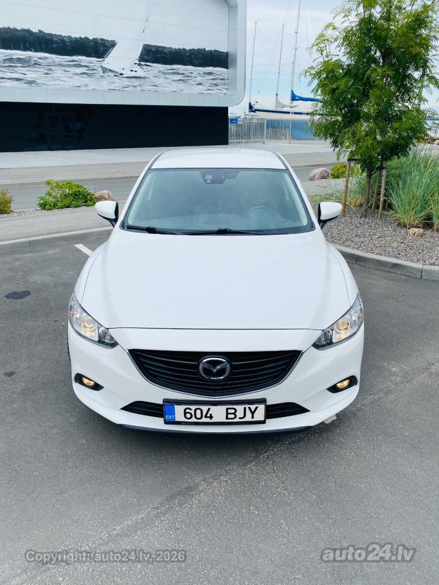 White Mazda 6 2013 in Tallinn, with an engine capacity of 2.00 L and mileage of 325 thousand km for 7999 €, photo 3 on AUTOMOTO.COM.LV