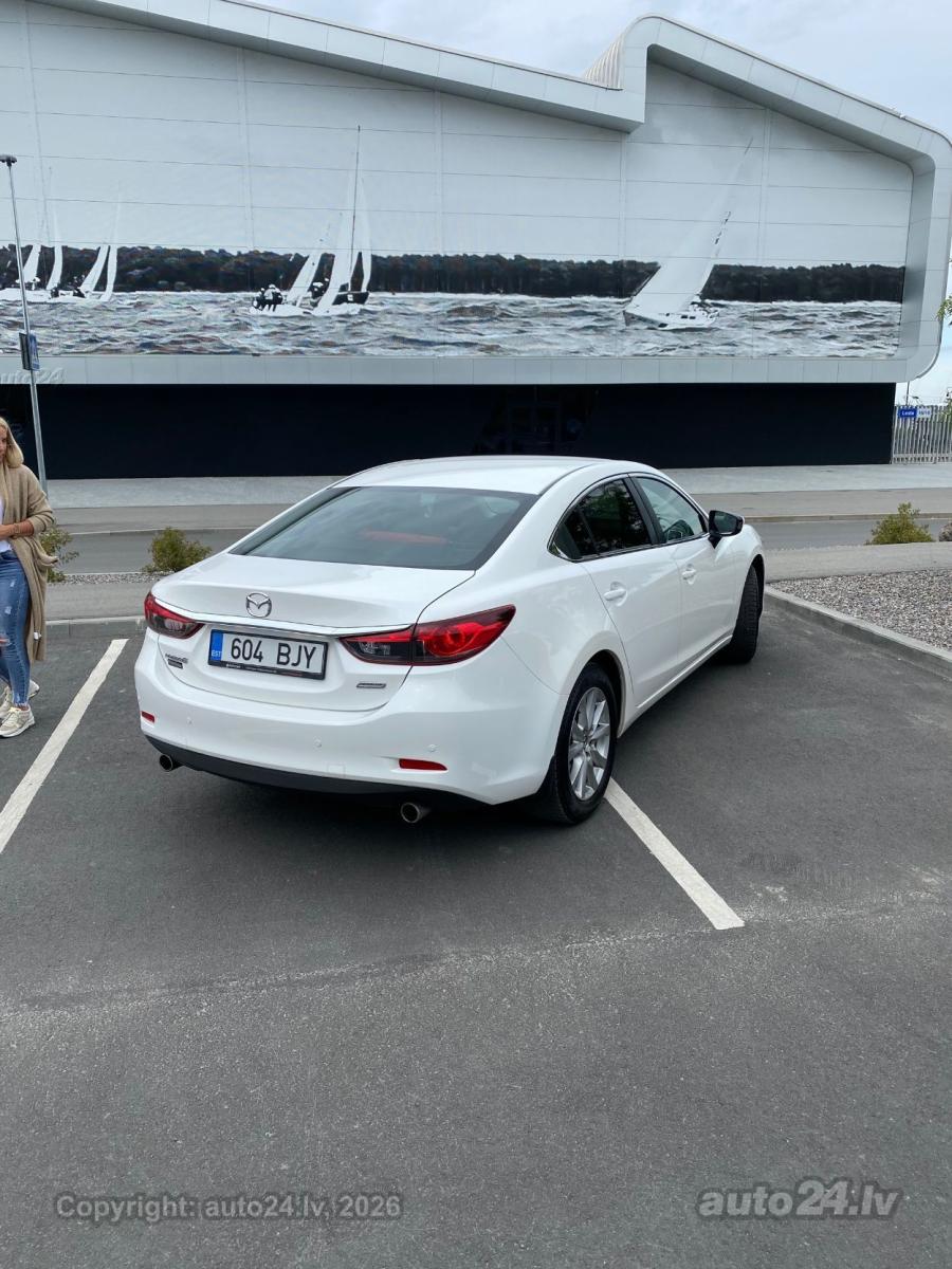 White Mazda 6 2013 in Tallinn, with an engine capacity of 2.00 L and mileage of 325 thousand km for 7999 €, photo 7 on AUTOMOTO.COM.LV