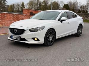 Balts Mazda 6 2013 Tartu, ar dzinēja tilpumu 2.20 L un nobraukumu 242 tūkst. km par 5999 €, foto  vietnē AUTOMOTO.COM.LV