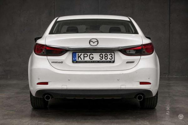 Balts Mazda 6 2013 Viļņa, ar dzinēja tilpumu 2.18 L un nobraukumu 269 tūkst. km par 4500 €, foto 4 vietnē AUTOMOTO.COM.LV
