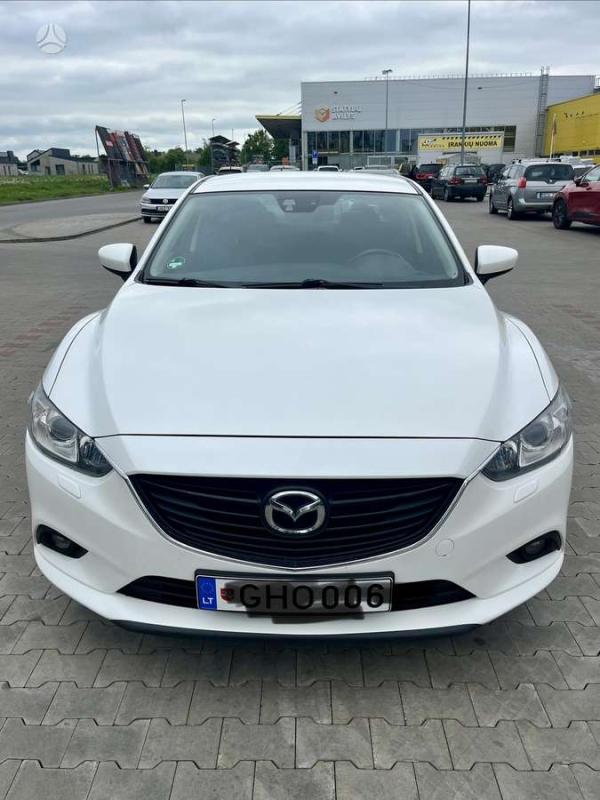 Balts Mazda 6 2013 Kauņa, ar dzinēja tilpumu 2.00 L un nobraukumu 267 tūkst. km par 5990 €, foto 3 vietnē AUTOMOTO.COM.LV