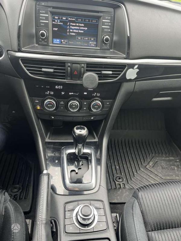 Balts Mazda 6 2013 Kauņa, ar dzinēja tilpumu 2.00 L un nobraukumu 267 tūkst. km par 5990 €, foto 6 vietnē AUTOMOTO.COM.LV