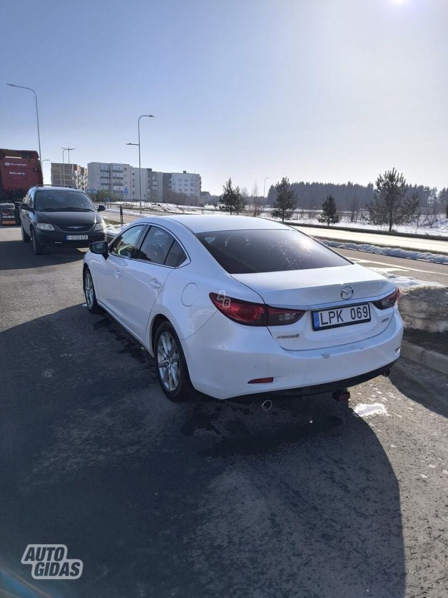 Balts Mazda 6 2014 Klaipėda, ar dzinēja tilpumu 2.50 L un nobraukumu 160 tūkst. km par 4999 €, foto 3 vietnē AUTOMOTO.COM.LV