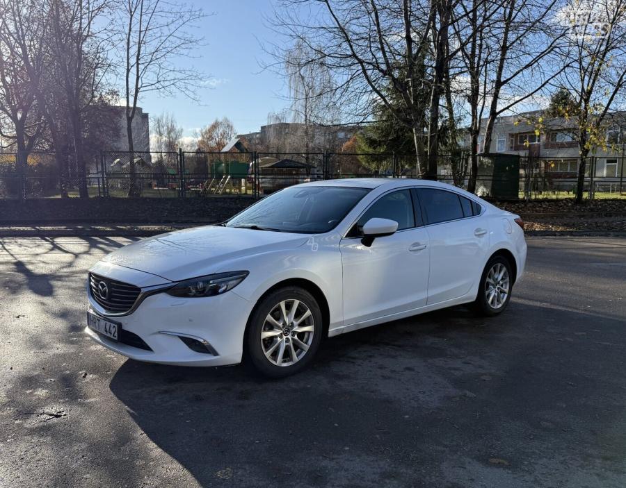 Balts Mazda 6 2015 Viļņa, ar dzinēja tilpumu 2.00 L un nobraukumu 291 tūkst. km par 8250 €, foto 1 vietnē AUTOMOTO.COM.LV