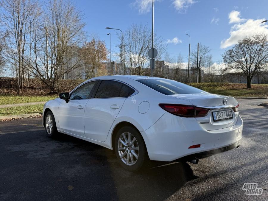 Balts Mazda 6 2015 Viļņa, ar dzinēja tilpumu 2.00 L un nobraukumu 291 tūkst. km par 8250 €, foto 4 vietnē AUTOMOTO.COM.LV
