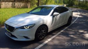 Balts Mazda 6 2015 Daugavpils, ar dzinēja tilpumu 2.20 L un nobraukumu 229 tūkst. km par 8700 €, foto  vietnē AUTOMOTO.COM.LV