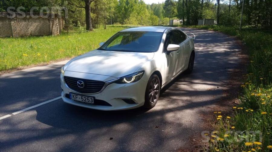 Balts Mazda 6 2015 Daugavpils, ar dzinēja tilpumu 2.20 L un nobraukumu 229 tūkst. km par 8700 €, foto 4 vietnē AUTOMOTO.COM.LV
