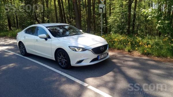 Balts Mazda 6 2015 Daugavpils, ar dzinēja tilpumu 2.20 L un nobraukumu 229 tūkst. km par 8700 €, foto 4 vietnē AUTOMOTO.COM.LV