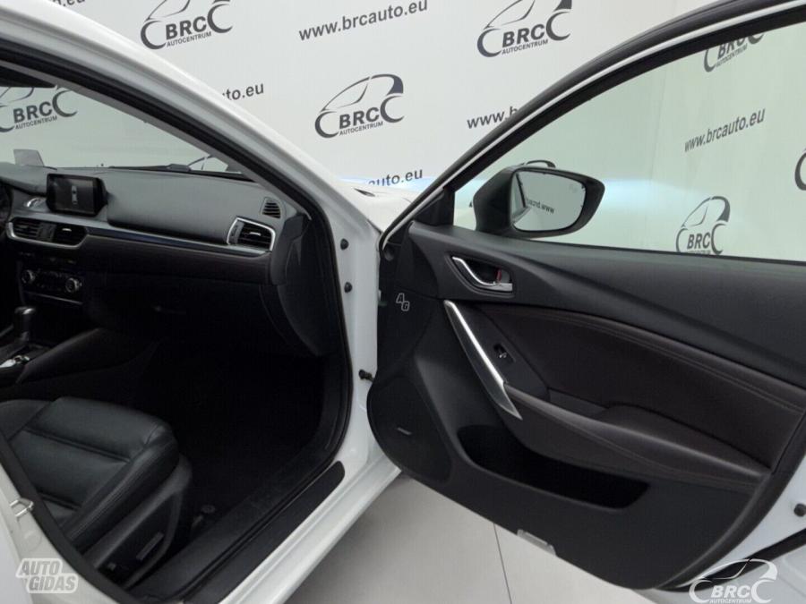 Balts Mazda 6 2016 Avižieniai, ar dzinēja tilpumu 2.20 L un nobraukumu 390 tūkst. km par 8900 €, foto 9 vietnē AUTOMOTO.COM.LV
