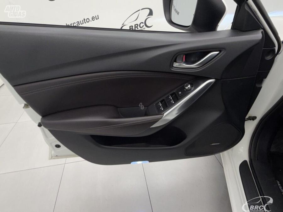 Balts Mazda 6 2016 Avižieniai, ar dzinēja tilpumu 2.20 L un nobraukumu 390 tūkst. km par 8900 €, foto 22 vietnē AUTOMOTO.COM.LV