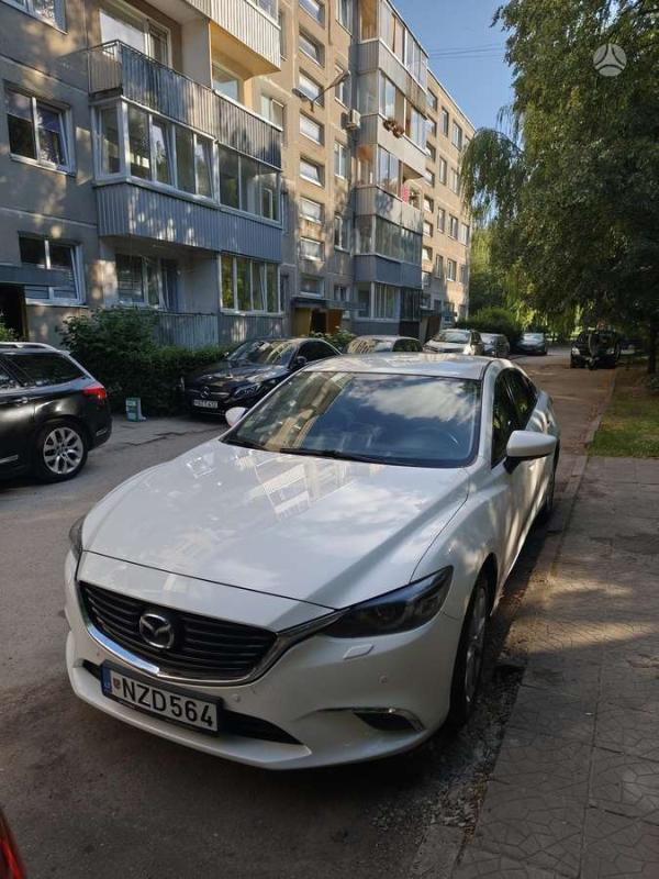 Balts Mazda 6 2016 Kauņa, ar dzinēja tilpumu 2.19 L un nobraukumu 177 tūkst. km par 8000 €, foto 7 vietnē AUTOMOTO.COM.LV